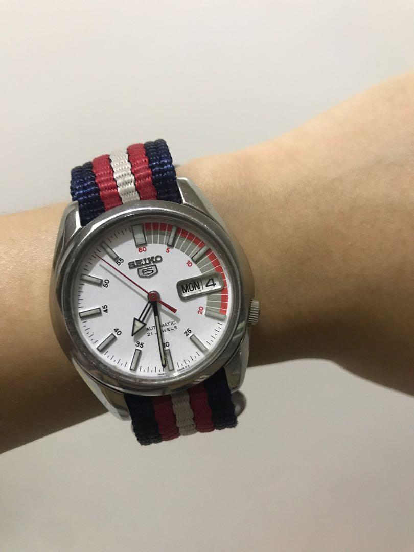 Seiko 5 “Speed Racer” SNK369, Men's Fashion, Watches & Accessories ...