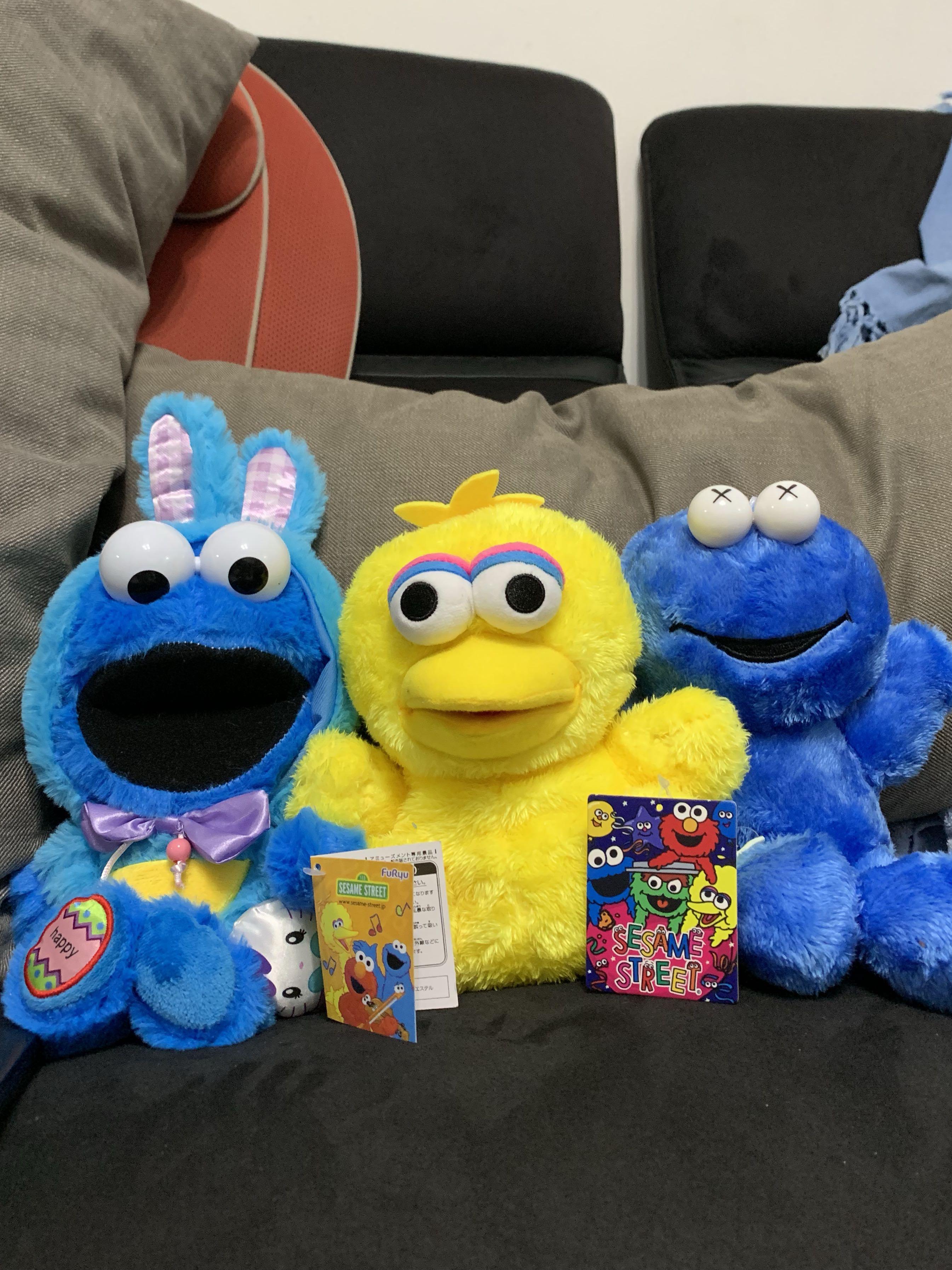 Sesame Street Soft Toys, Hobbies & Toys, Toys & Games on Carousell