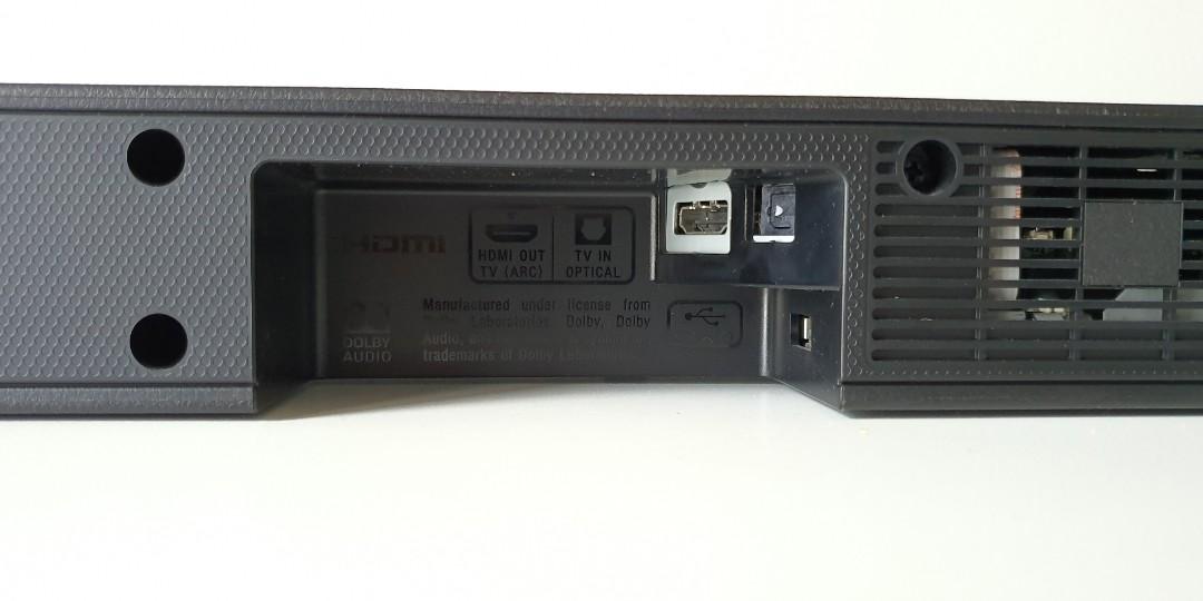 Sony Bluetooth Soundbar HT-CT 290 (No subwoofer), Audio, Soundbars ...