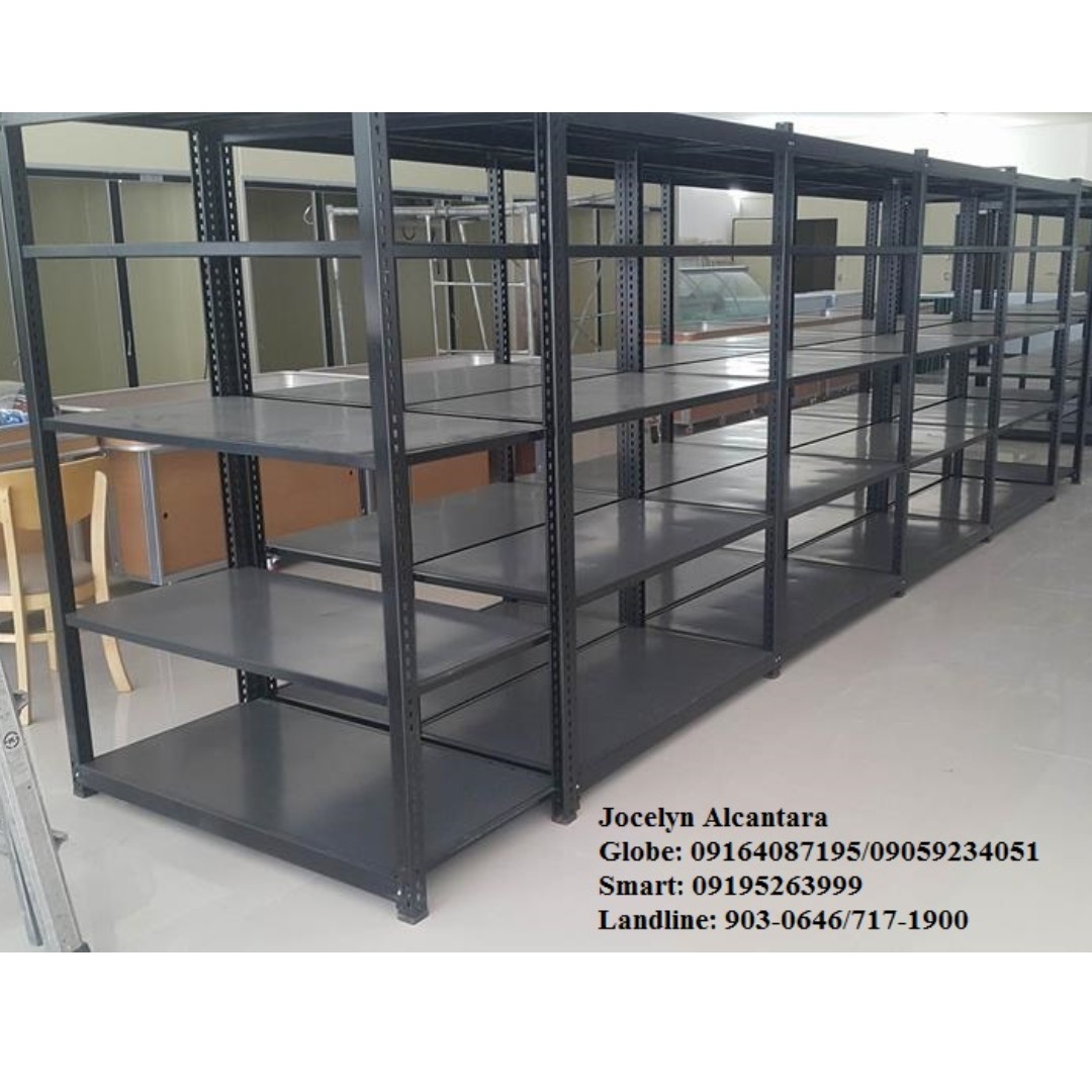 steel racks shelves metal, Furniture & Home Living, Home Improvement ...