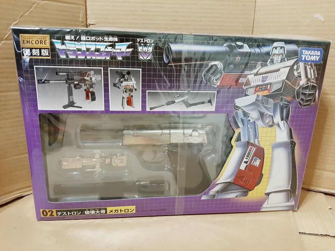 Transformers Destron Megatron G1 Encore 02 Figure, Hobbies & Toys, Toys ...