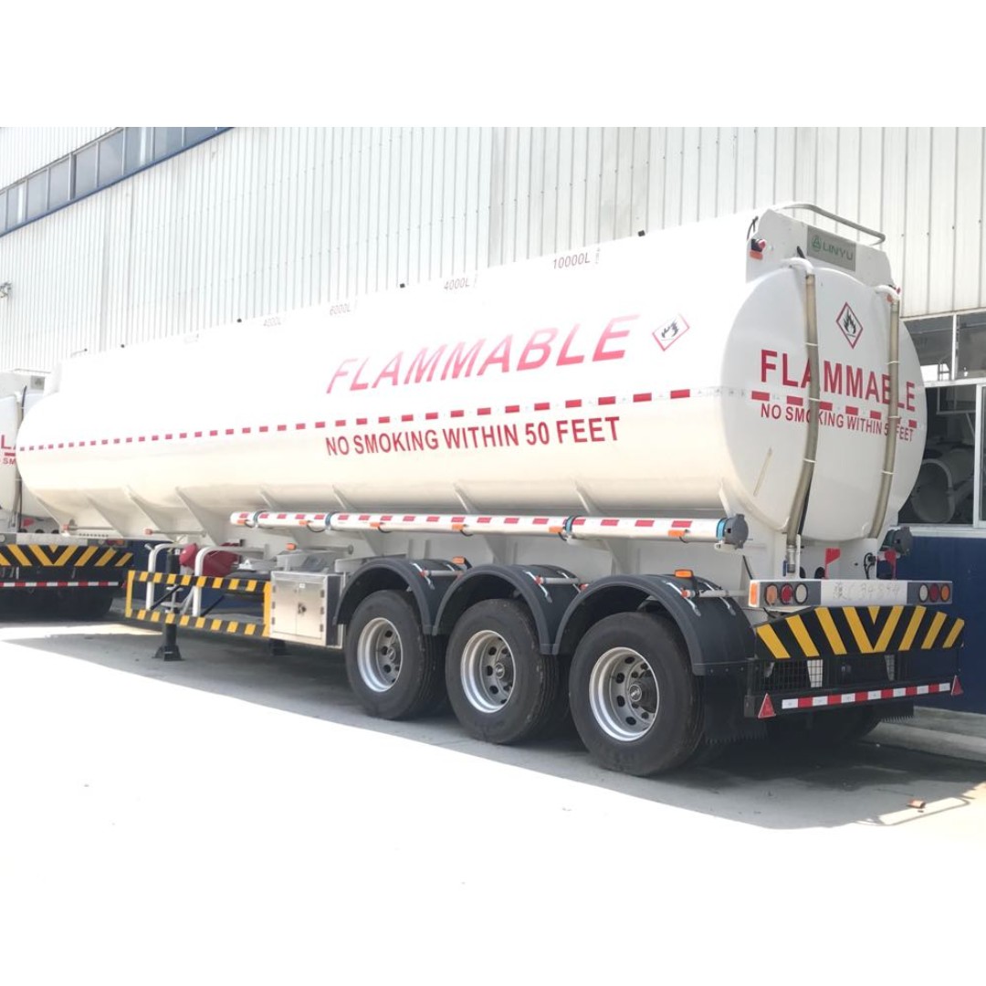 Tri-Axle Fuel Tank Trailer 30KL, Commercial & Industrial, Construction ...