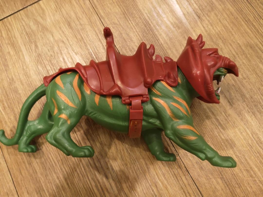Vintage 1981 Mattel He-Man Motu Battle Cat Fighting Tiger MIB complete ...