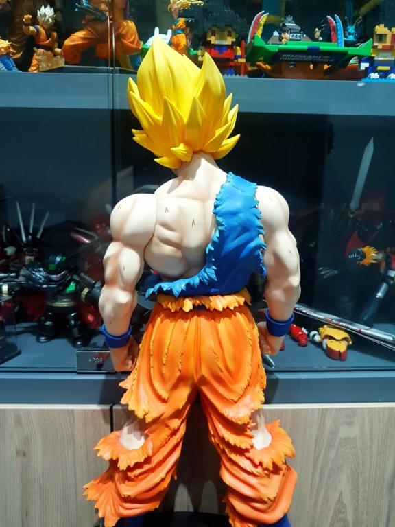 X-Plus Dragonball Z Super Saiyan Son Goku Battle damaged version ...