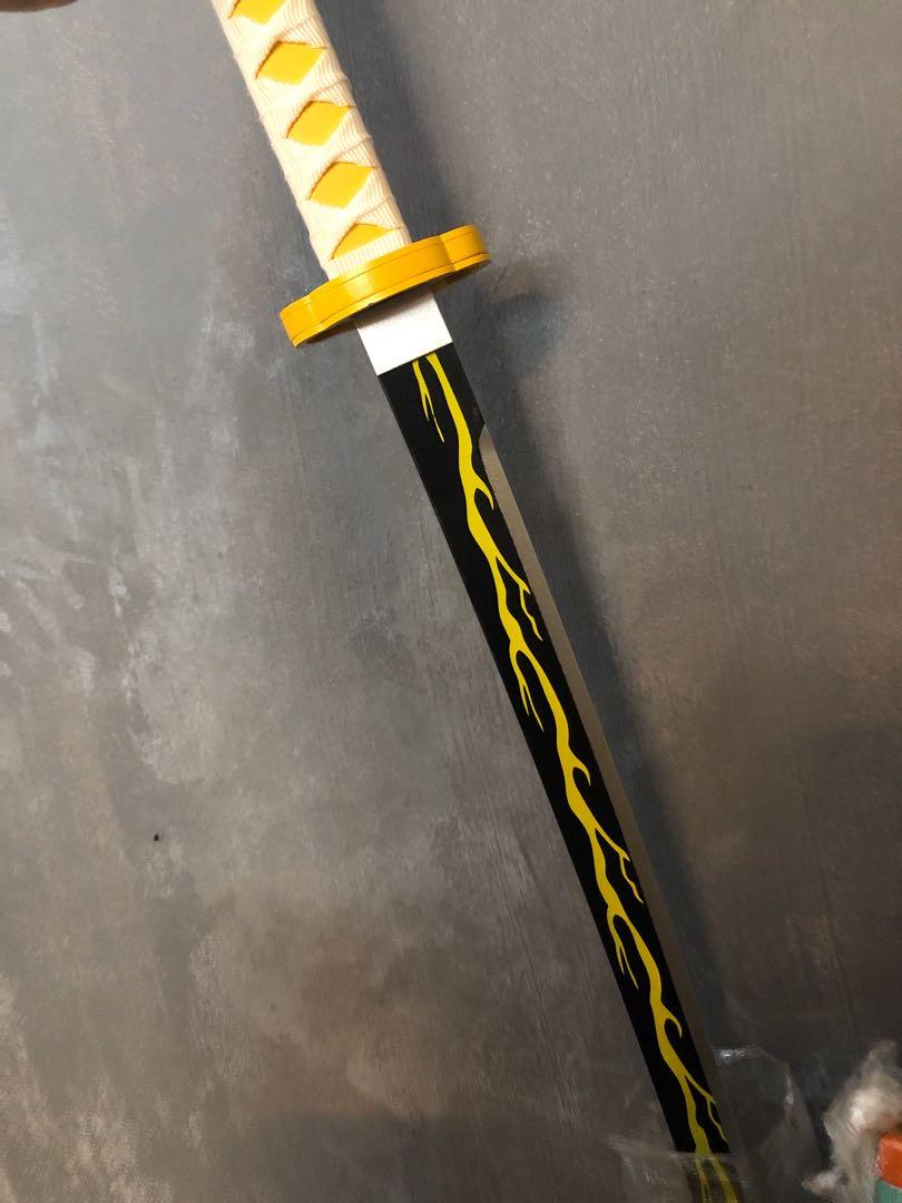 Zenitsu sword, Hobbies & Toys, Memorabilia & Collectibles, Fan ...