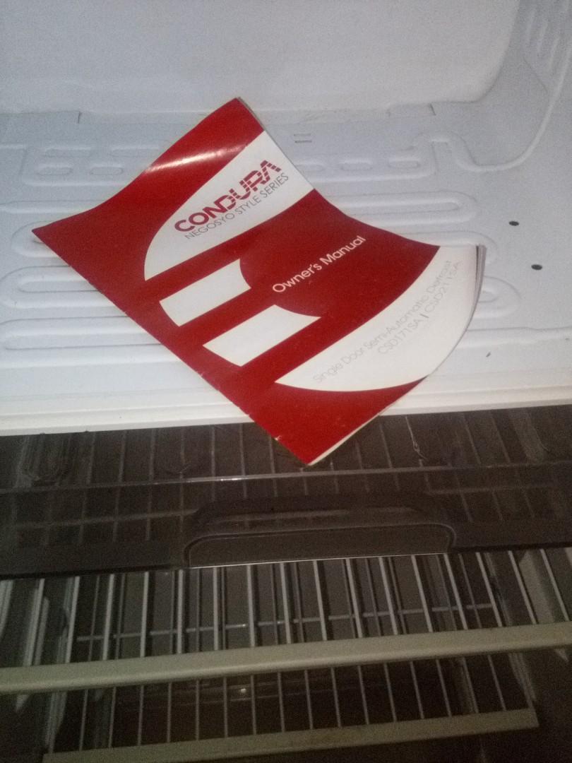 Refrigerator condura red, TV & Home Appliances, Kitchen Appliances ...