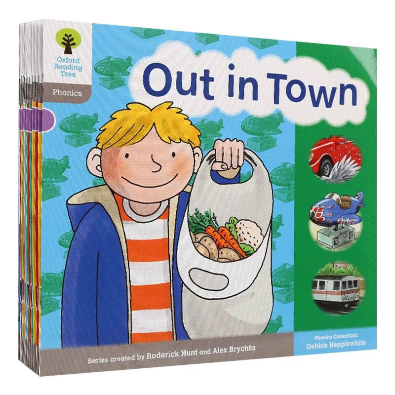 預訂【毛毛蟲點讀版】 正版oxford reading tree（ORT）學校版牛津樹 自然拼讀phonics lv1 12冊, 興趣及遊戲, 書本 & 文具, 小說 & 故事書 ...