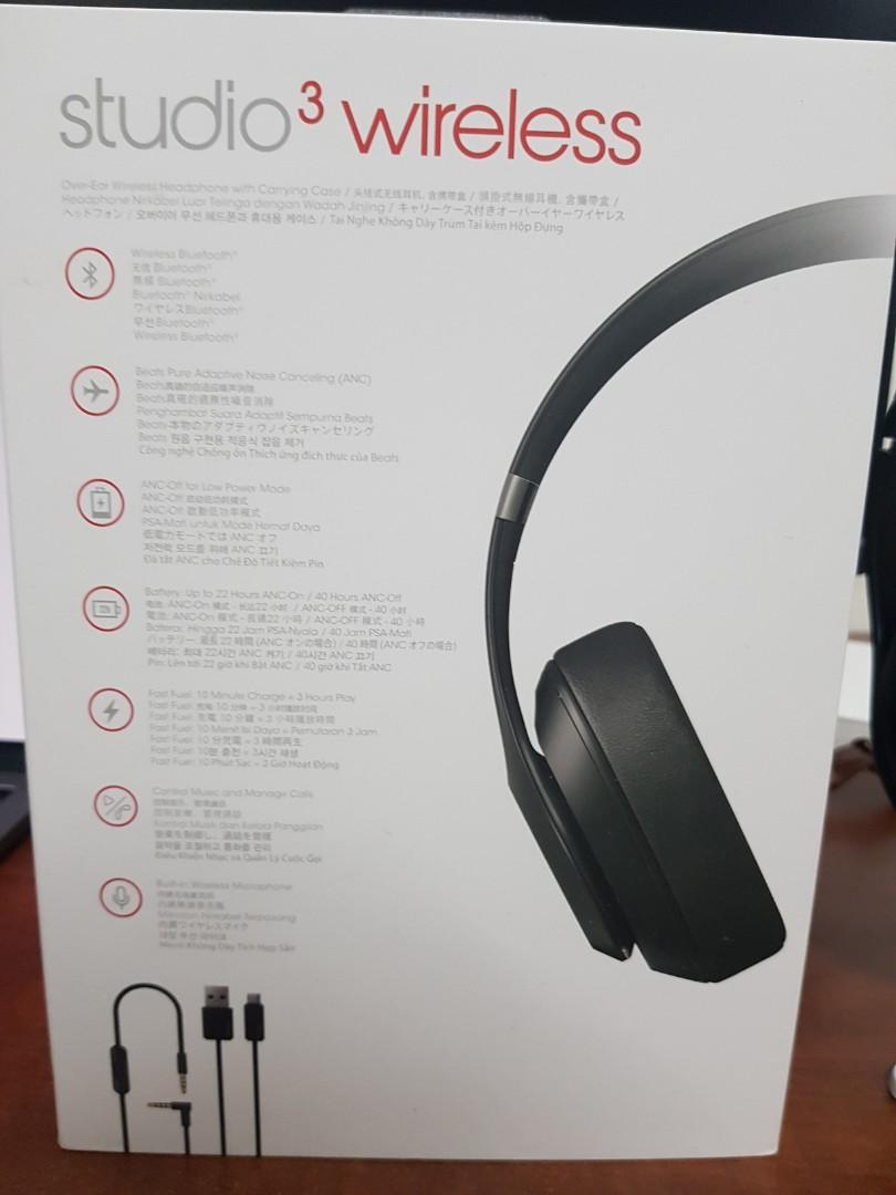 Beats Studio 3s, Audio, Headphones & Headsets on Carousell
