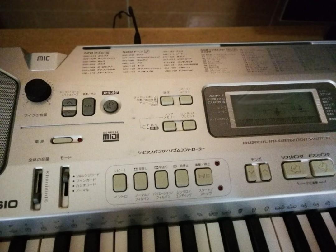 Casio CTK-800 With USB Port 61-Key Touch Sensitive Keyboard, Hobbies ...
