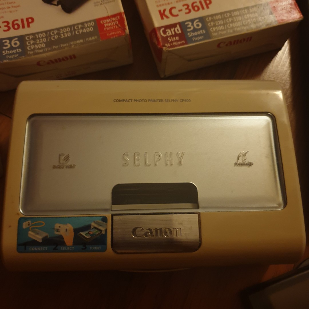 Compact Photo Printer Selphy CP400, Computers & Tech, Printers ...