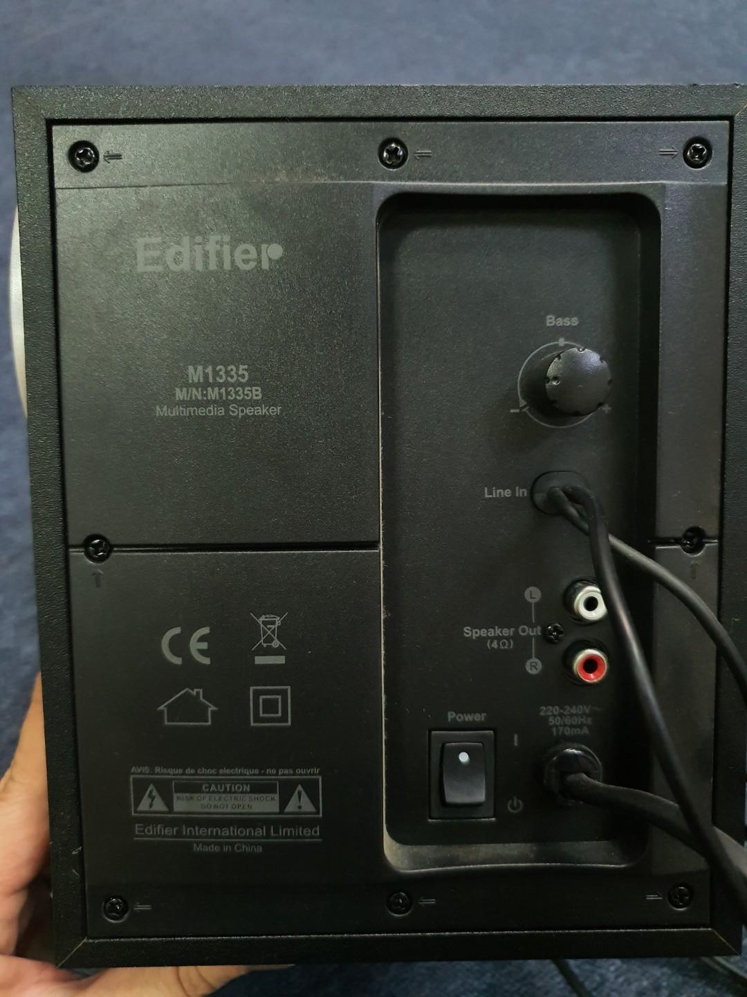 Edifier M1335 multimedia speaker system, Audio, Soundbars, Speakers ...