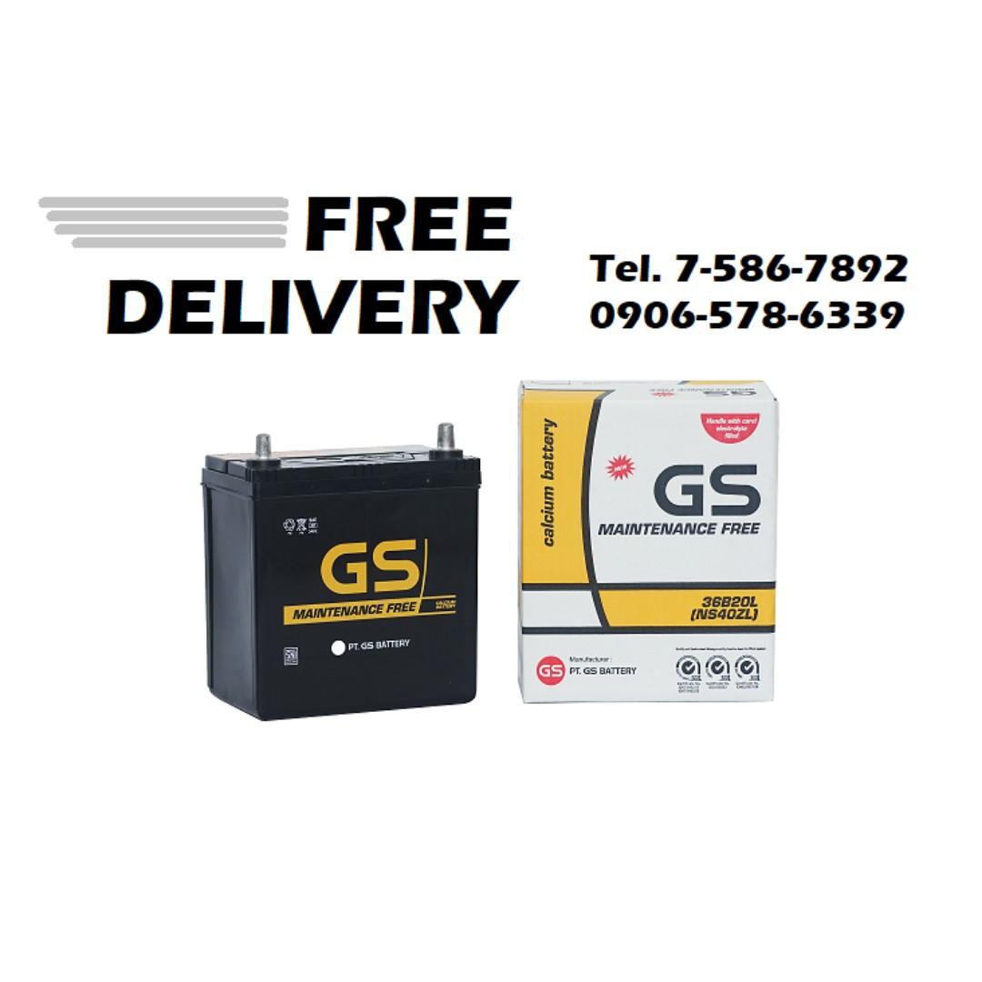 GS Battery for Cars & Trucks - Japan Standard NS40 1SN 2SM 3SM 6SM 2D 4D DIN66 DIN88 etc., Car ...