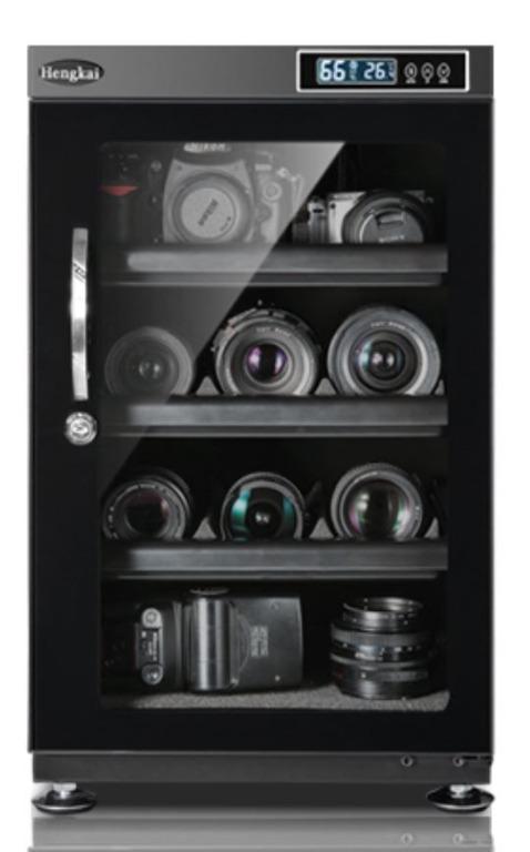 HENG KAI 60L 3 Layer Humidity Control Dry Cabinet Box for Lens Camera ...