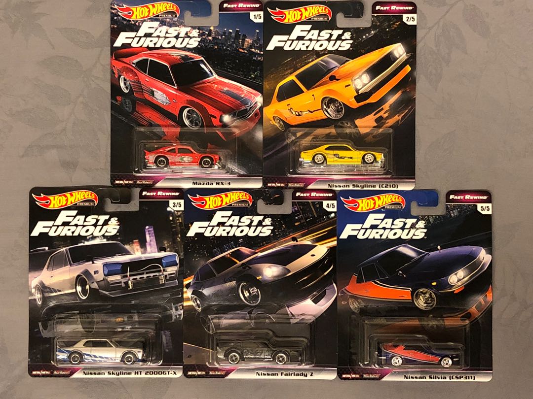 Hot wheels fast and furious premium fast rewind, Hobbies & Toys, Toys ...