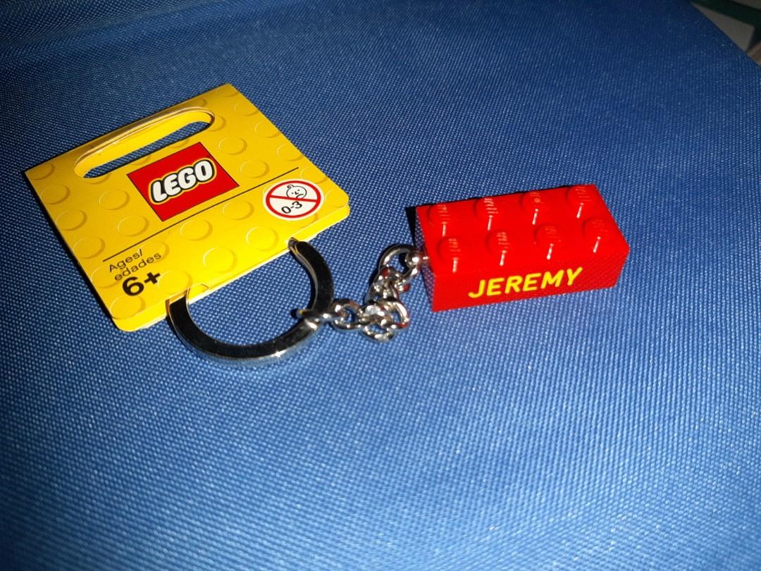 LEGO Keychain with Engraving, Hobbies & Toys, Toys & Games on Carousell