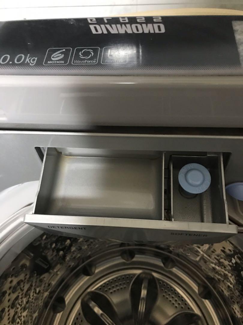 LG Top loading Air Dry Washing Machine 10kg -, TV & Home Appliances ...