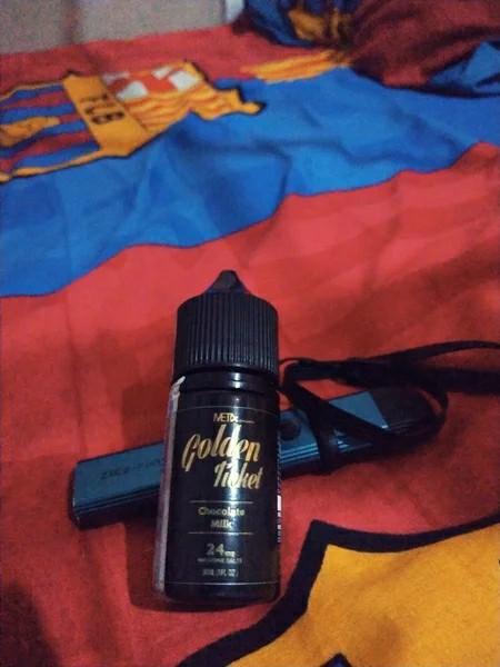 Liquid US golden ticket chocolate milk, Elektronik, Lainnya di Carousell