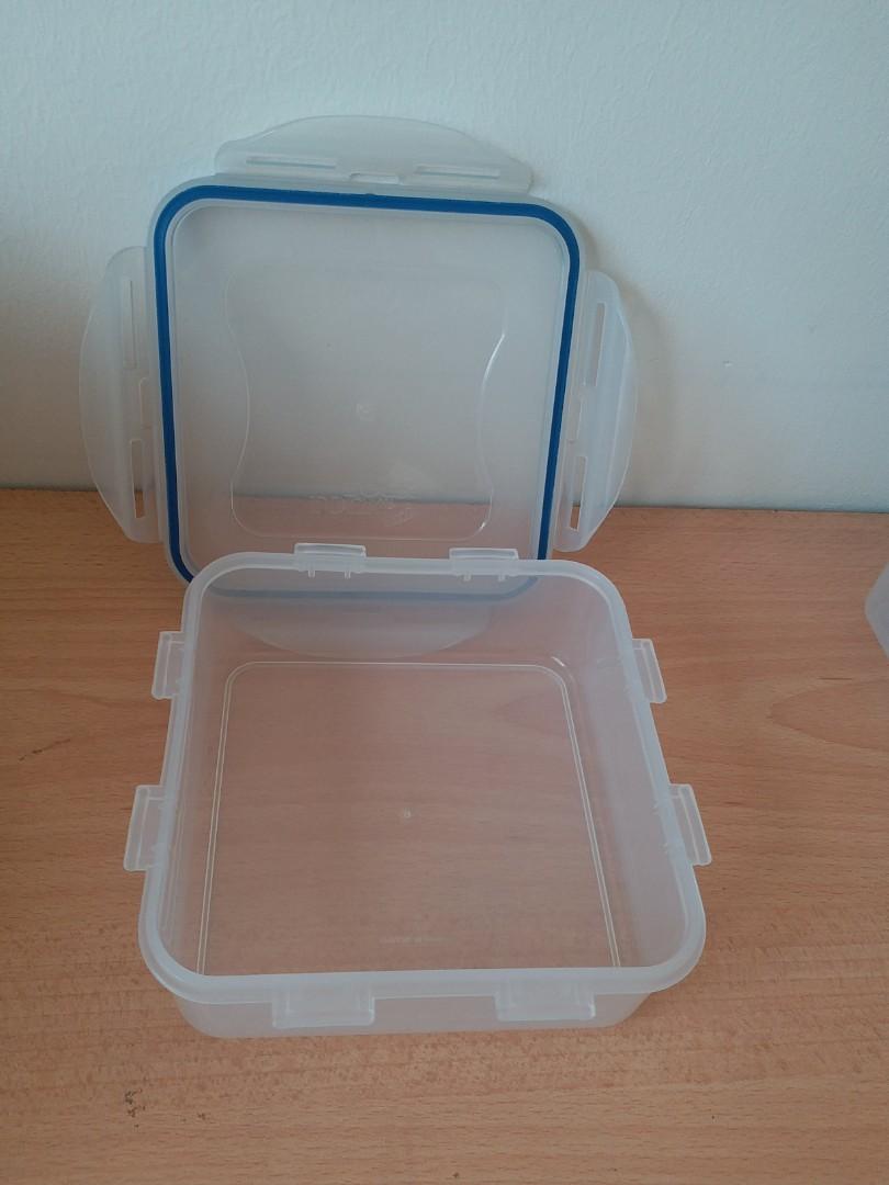 3 x Lock & Lock Plastic Containers, Furniture & Home Living ...