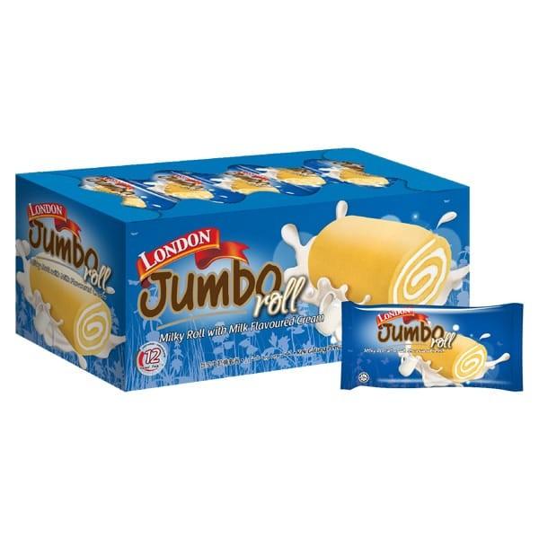 London Jumbo Rolls (Milk flavoured), Food & Drinks, Packaged & Instant ...