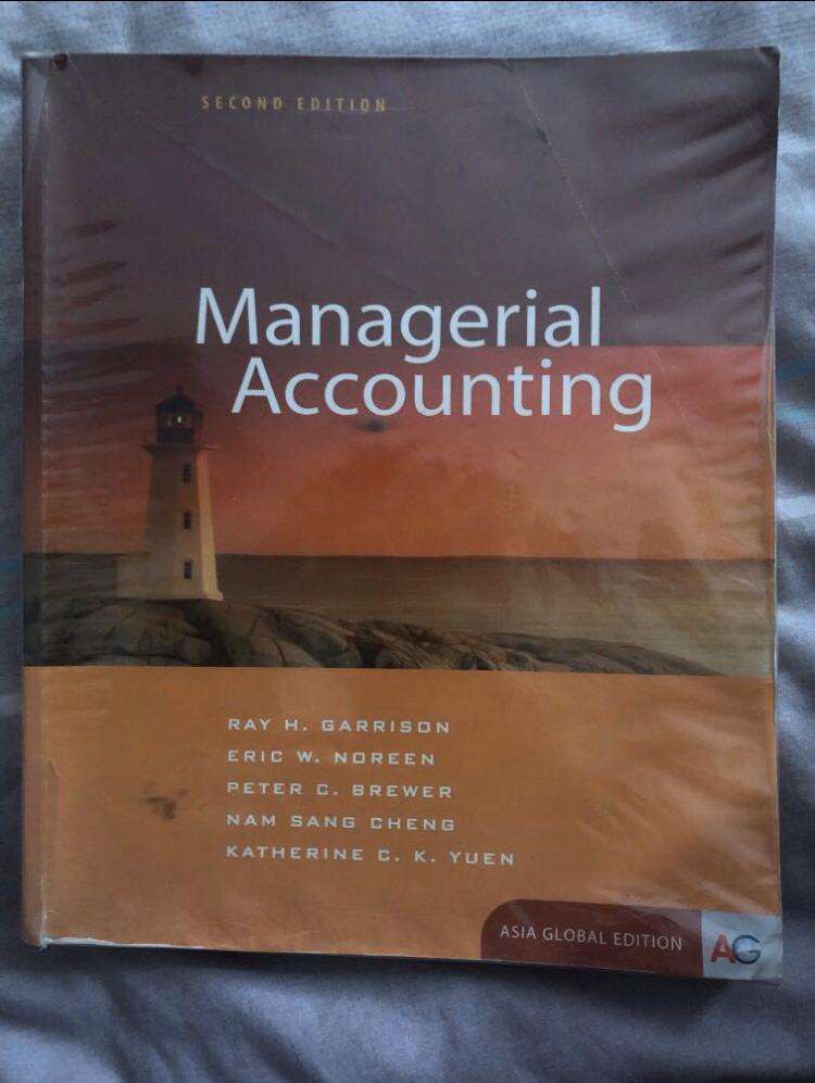 Managerial Accounting Textbook, Hobbies & Toys, Books & Magazines ...