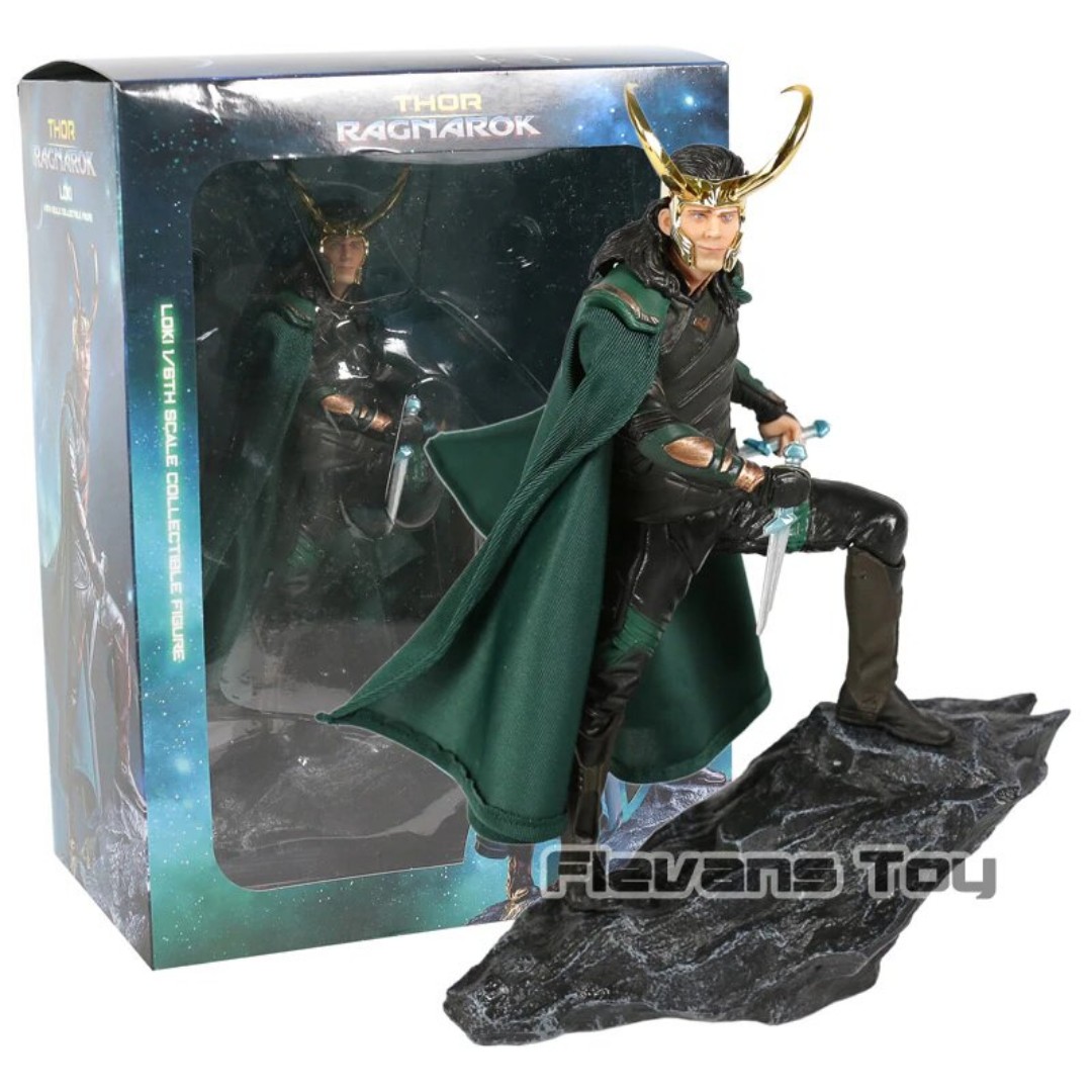 Marvel Avengers Infinity War Thor Ragnarok Loki Statue Figure Toy ...