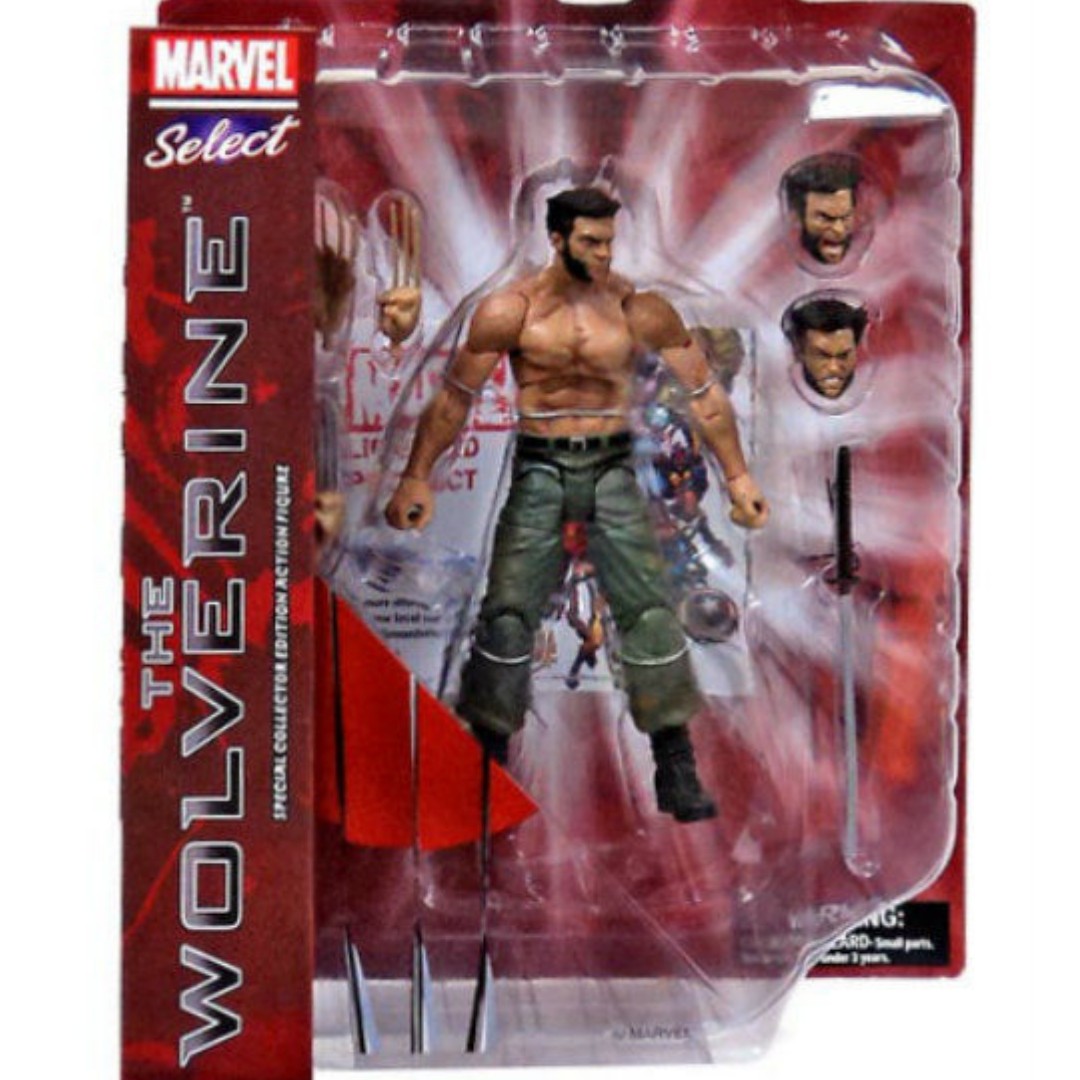 Marvel Select X-Men Xmen Logan Wolverine Figure Toy, Hobbies & Toys ...