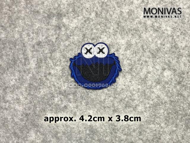Mini KAWS Elmo Iron On Patch DIY Sesame Street Decorations, Hobbies ...