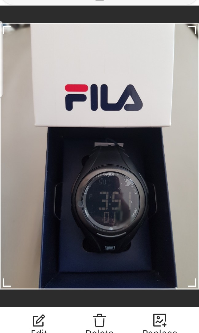 (NEW) Fila Digital Watch, Everything Else on Carousell