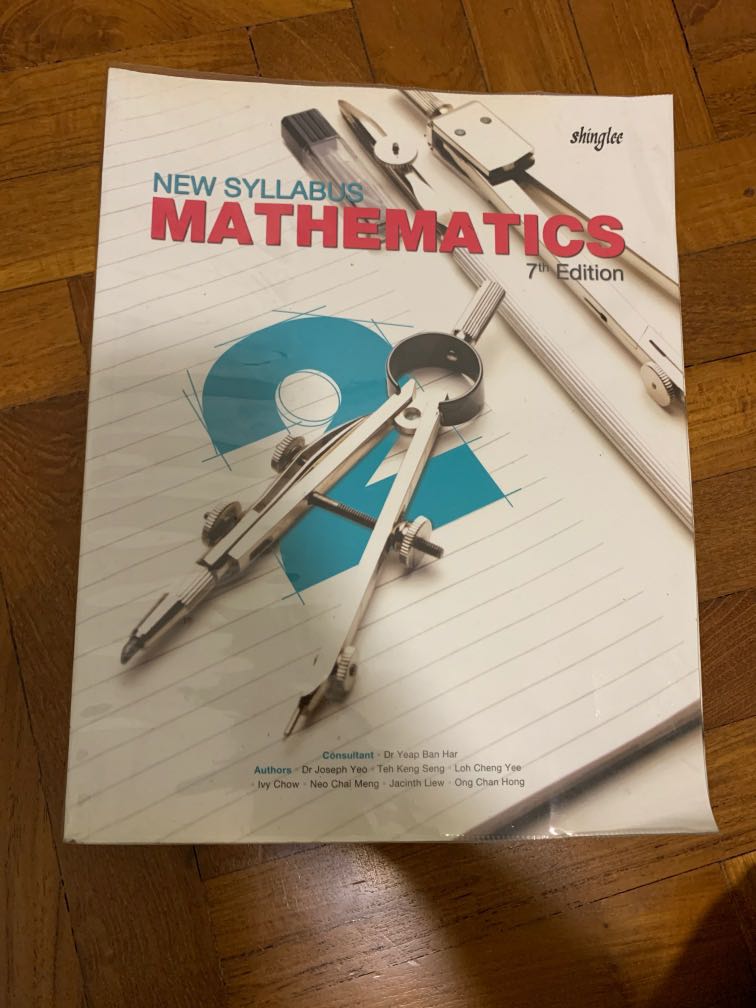 New Syllabus Mathematics 7th Edition Textbook 2, Hobbies & Toys, Books ...
