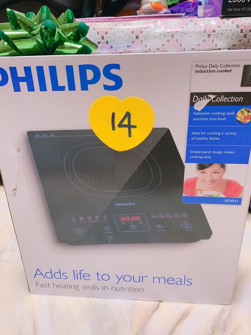 Philips Induction Cooker HD4911, TV & Home Appliances, Kitchen ...