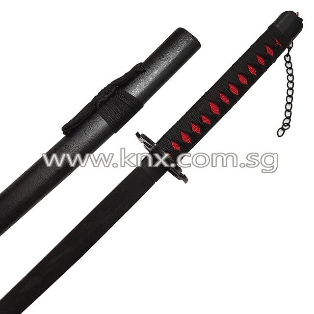 Cosplay Bleach Ichigo Kurosaki Tensa Zangetsu Wooden K***** New Edition ...