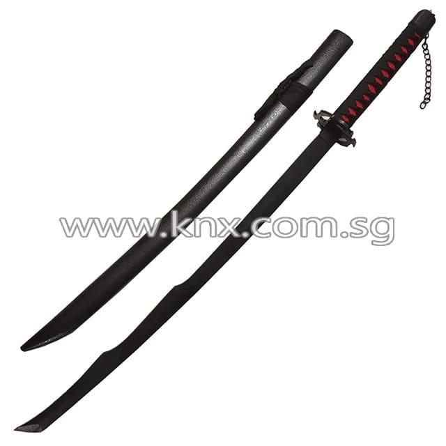 Cosplay Bleach Ichigo Kurosaki Tensa Zangetsu Wooden K***** New Edition ...