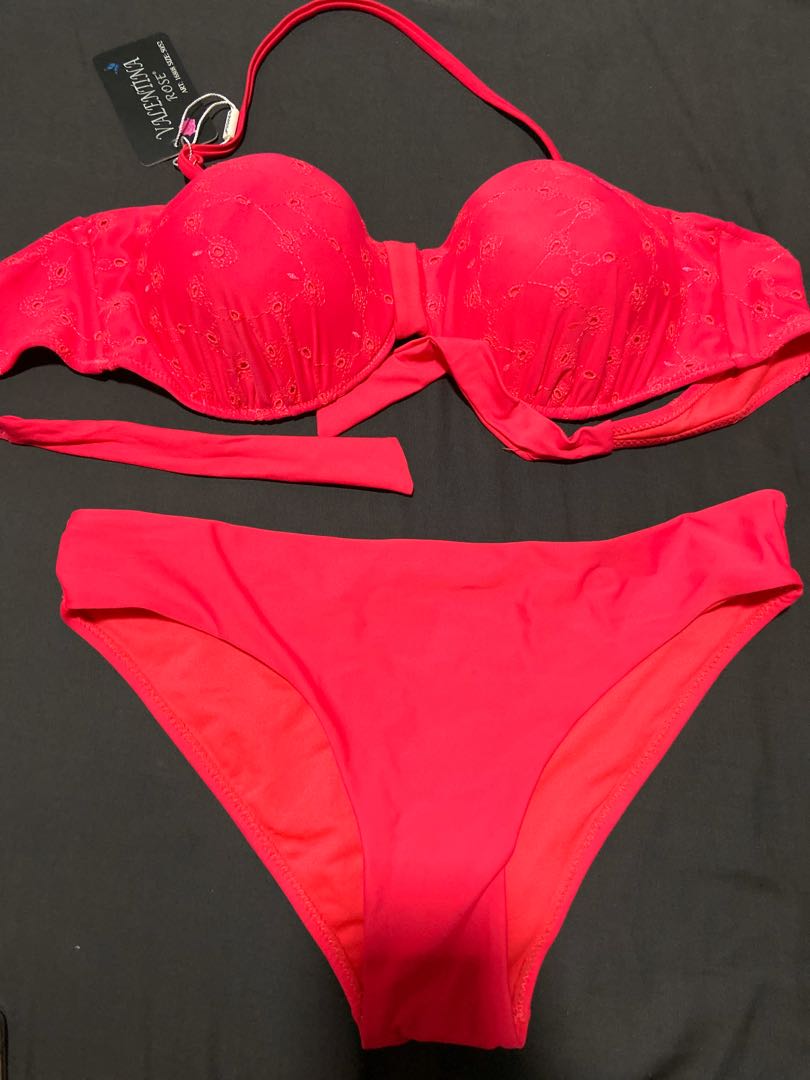 Red Bikini, Women's Fashion, Swimwear, Bikinis & Swimsuits on Carousell