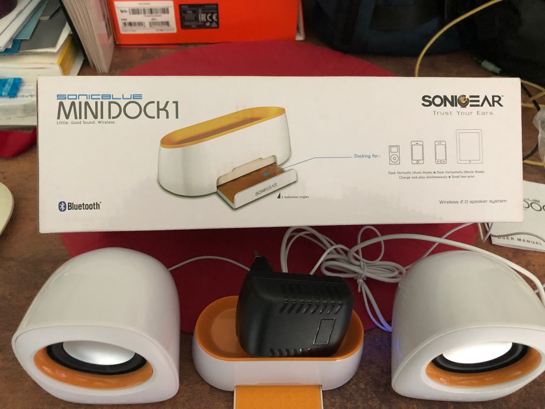 Sonic Gear Sonic Blue Mini Dock 1, TV & Home Appliances, TV ...