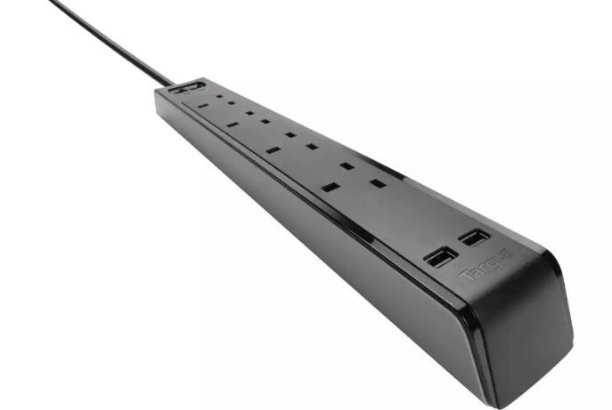 Targus Smart Surge 4 (extension cable with USB ports), Computers & Tech ...