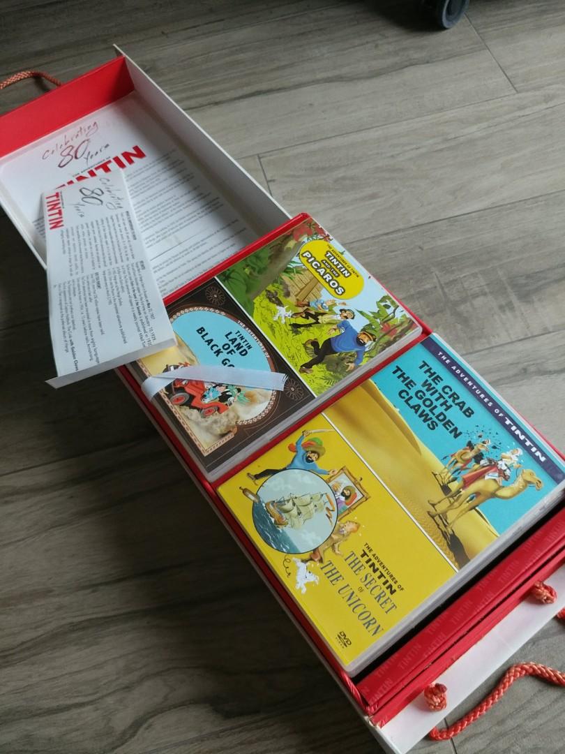 The Adventures of Tintin Collectors Pack 21 DVD movie tv gift box set ...