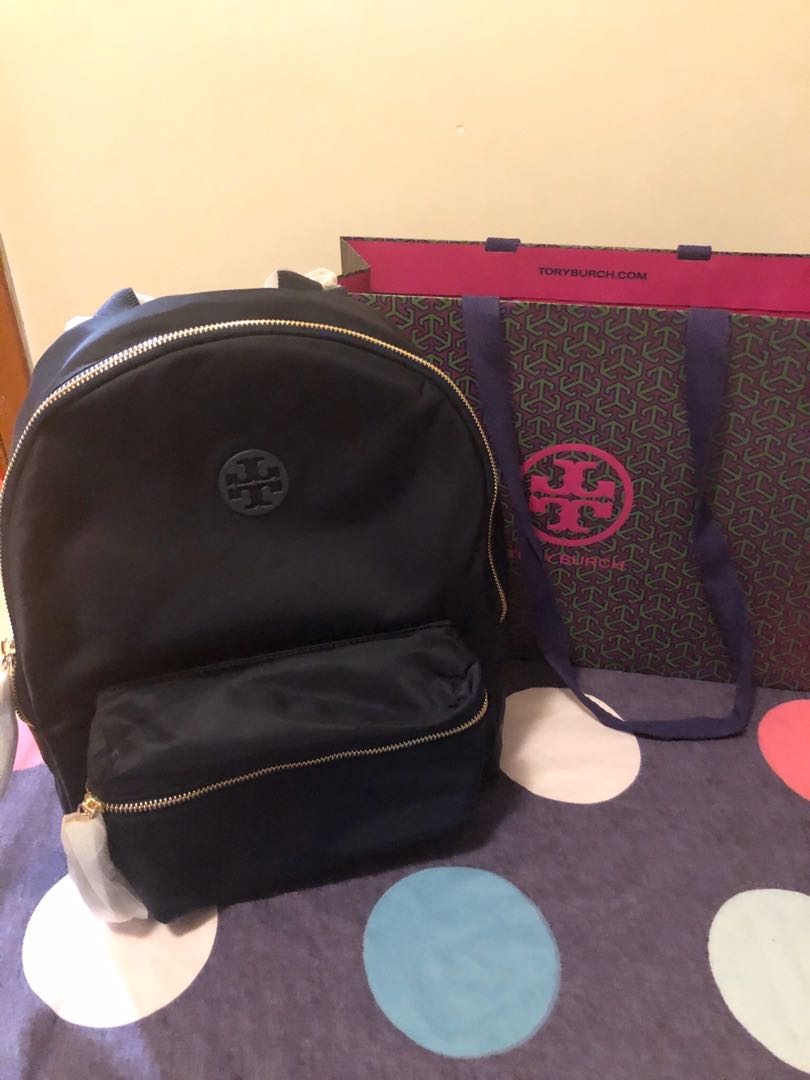 Tory Burch Backpack original , Women's Fashion, Bags & Wallets ...