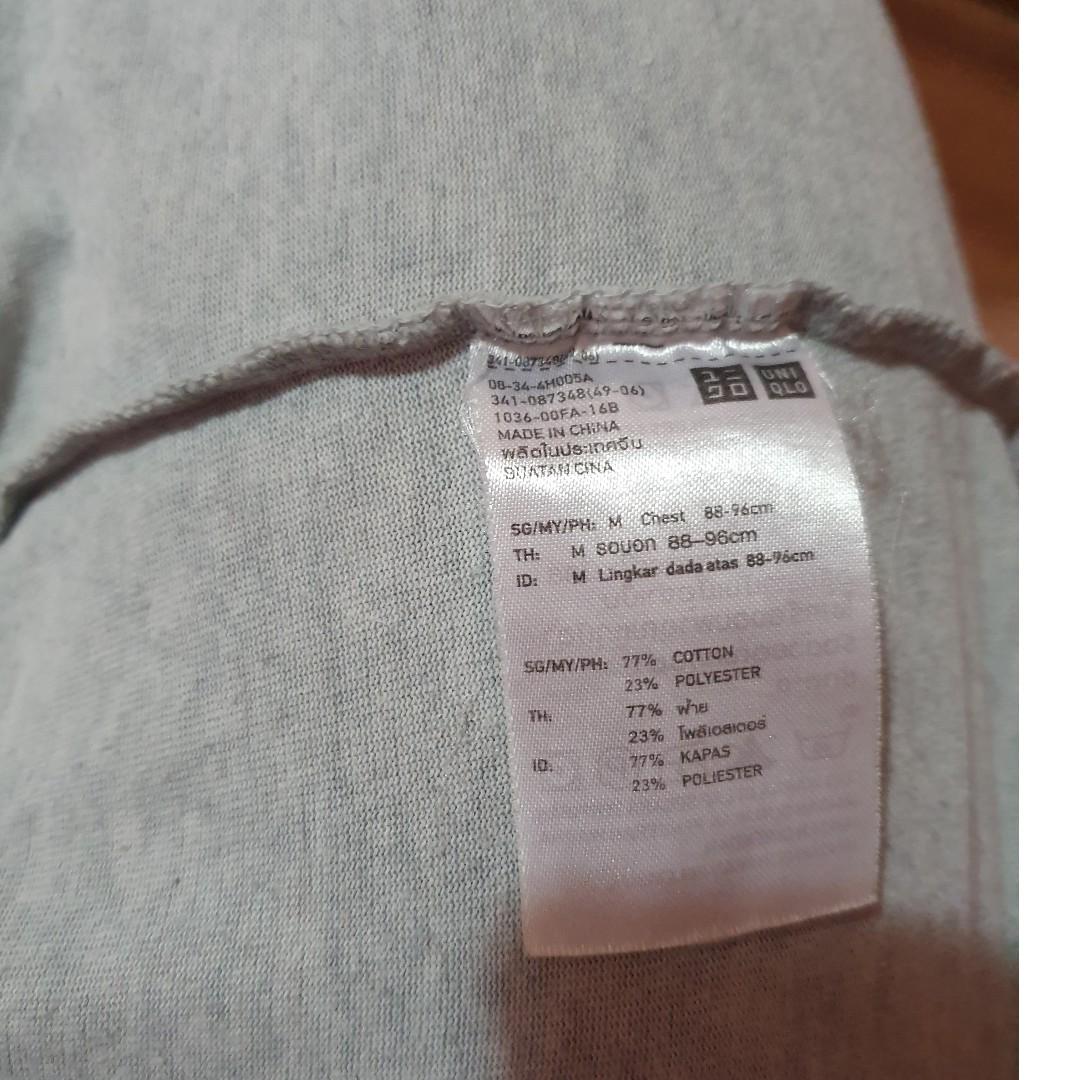 Uniqlo Plain T-Shirt, Men's Fashion, Tops & Sets, Tshirts & Polo Shirts ...