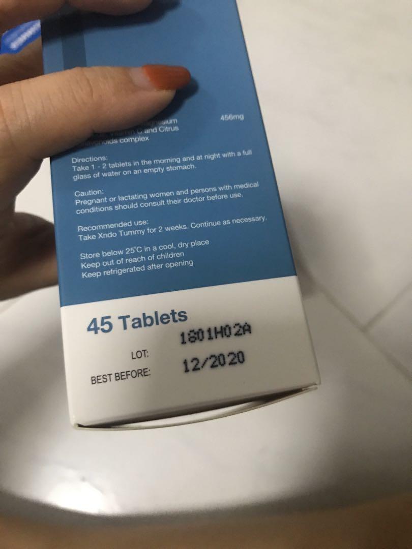 Xndo Tummy & Probiotics, Health & Nutrition, Health Supplements, Health ...