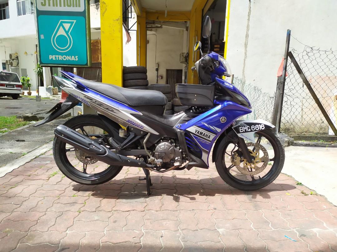 Yamaha 135LC 135 LC 5Speed GP Edition V2 2013, Motorbikes on Carousell