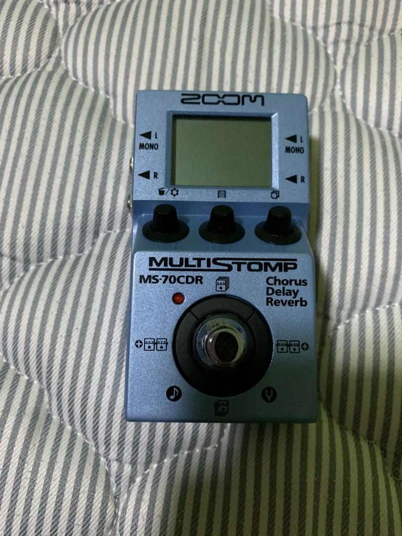 Zoom ms-70CDR guitar pedal A LITTLE BOX FULL OF HUGE EFFECTSMS ...