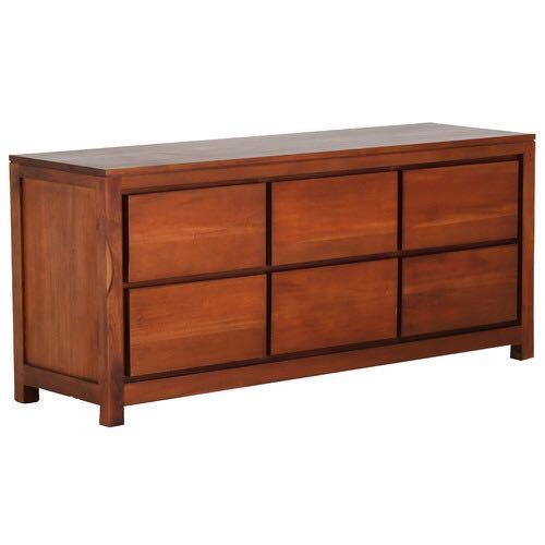 Factory Mega Deal 03 to 09/03 2025 Amsterdam 5 Drawer Teak Wood Chest ...