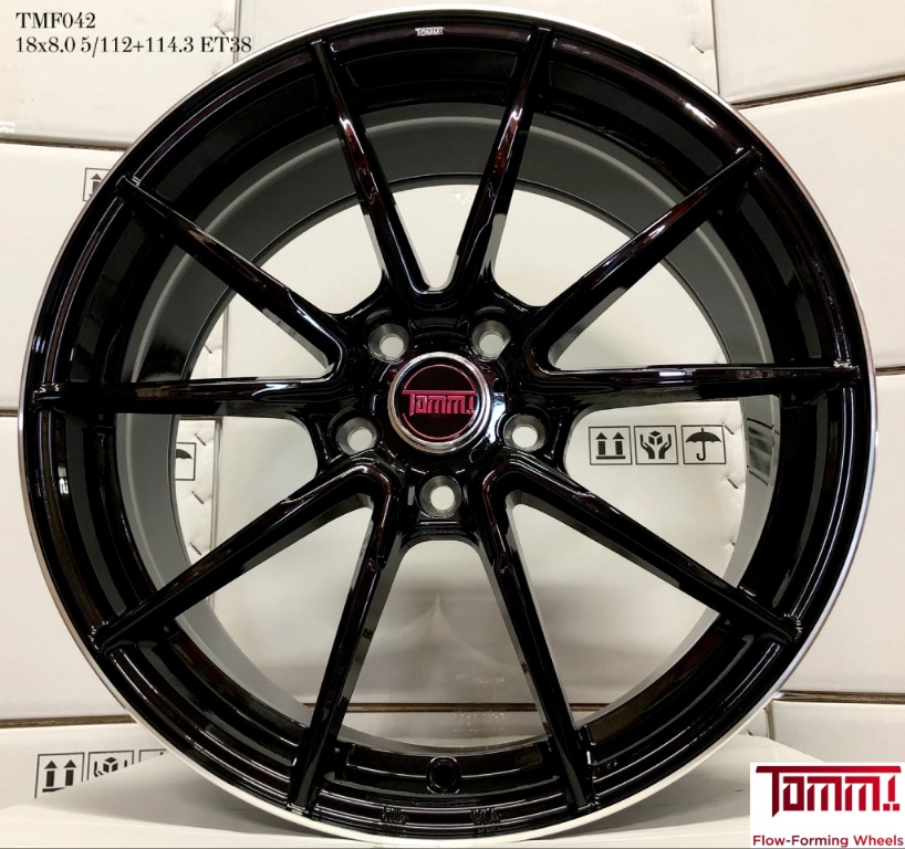 18 Inch 5x114.3/112 Brand New Original TOMMI Forged Rims TMF042, Car ...