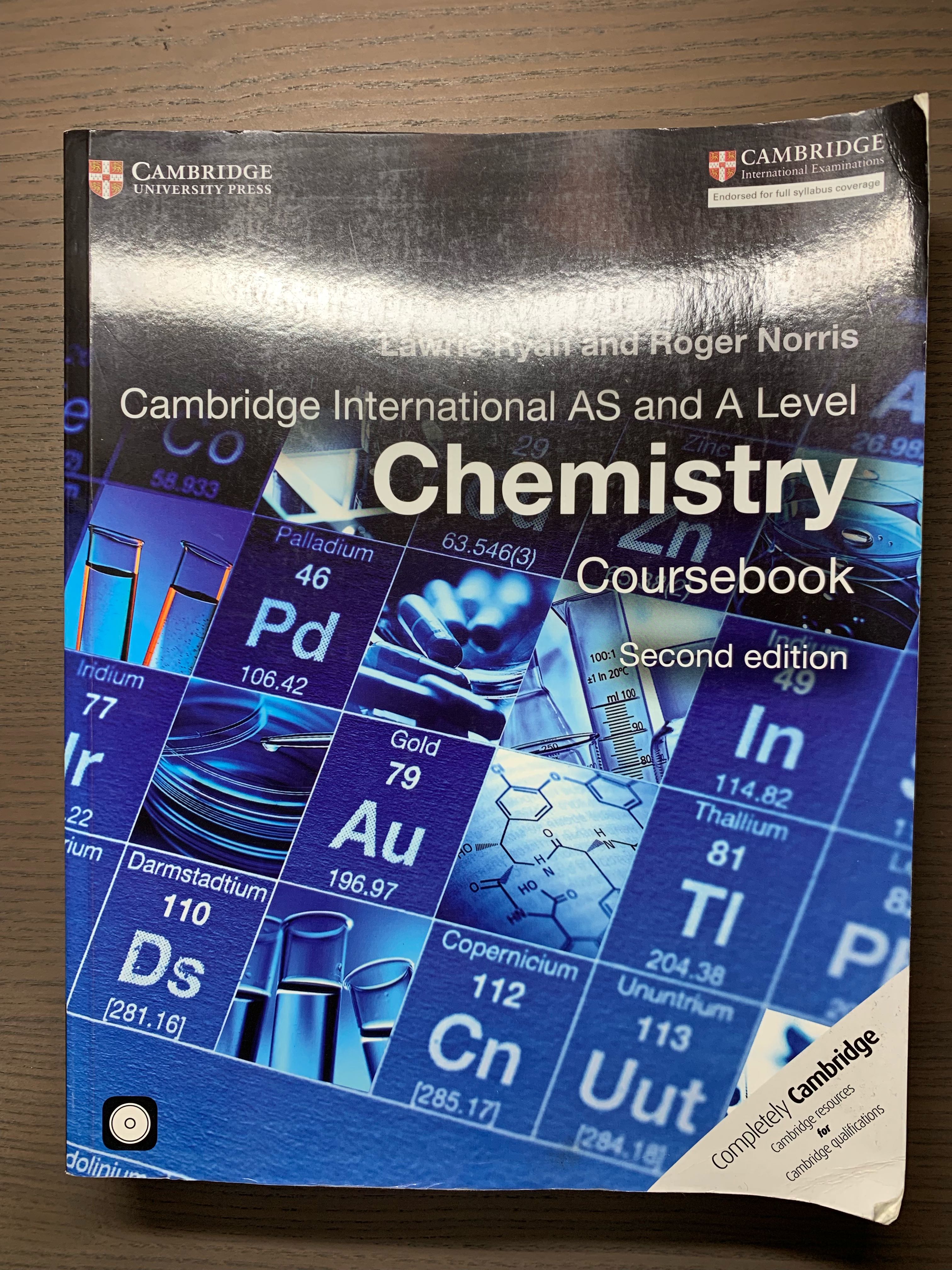 A Level Chemistry Textbook, Hobbies & Toys, Books & Magazines ...