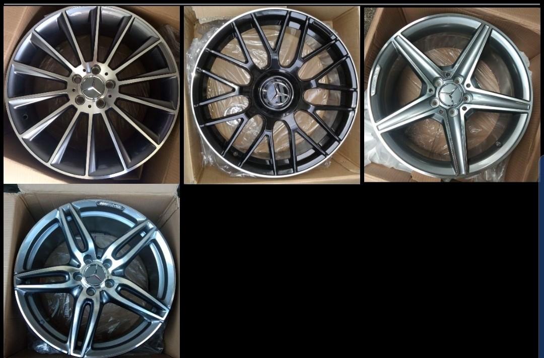 Benz Mags rims 18 19 20 inch Mercedes deferred pay opt 3 to 24mos, Car ...