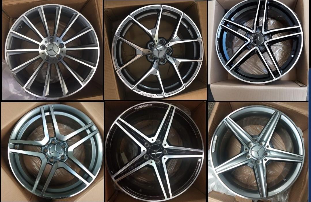 Benz Mags rims 18 19 20 inch Mercedes deferred pay opt 3 to 24mos, Car ...