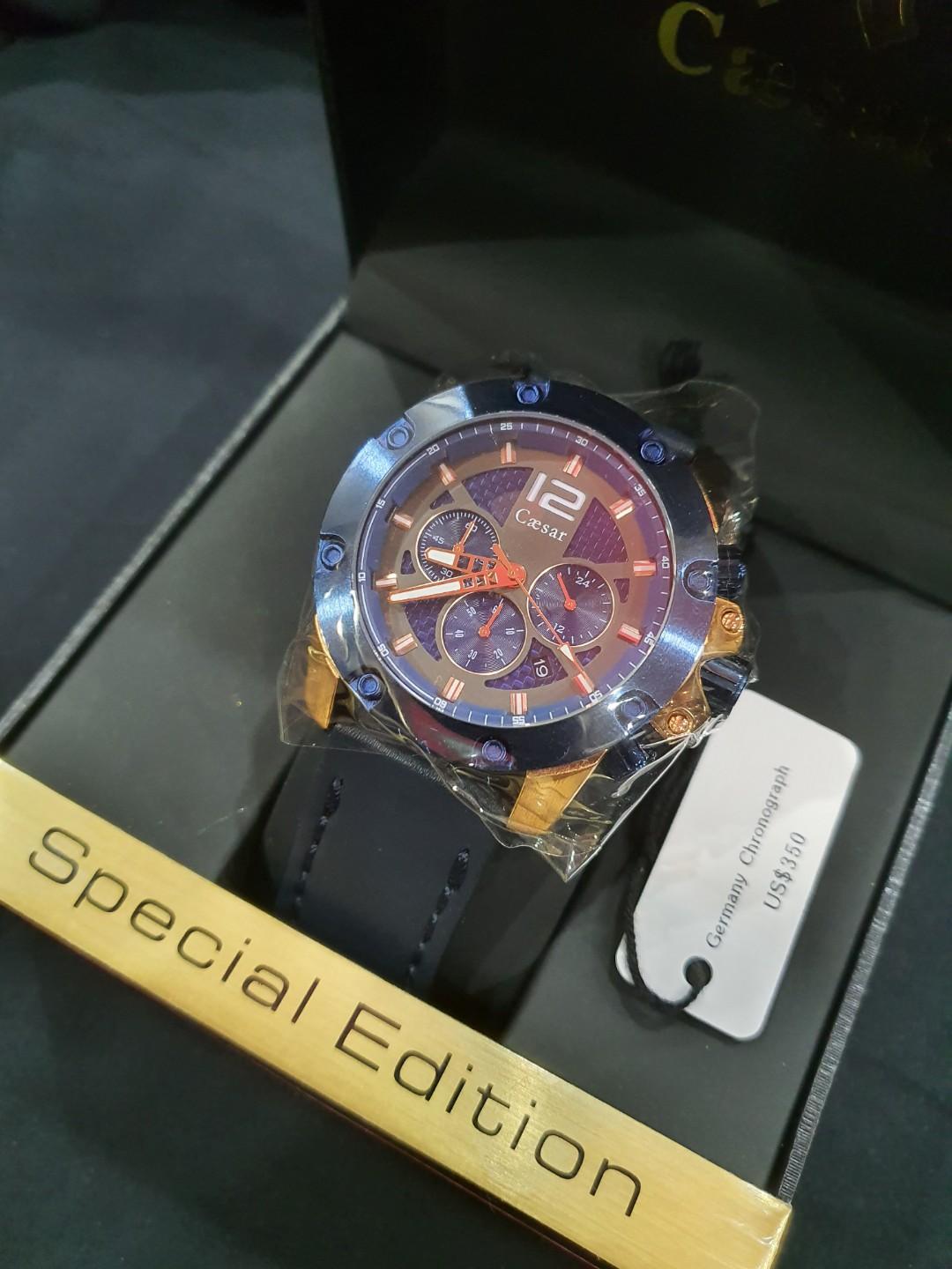 Caesar Mens Watch (Germany CHRONOGRAPH), Men's Fashion, Watches ...