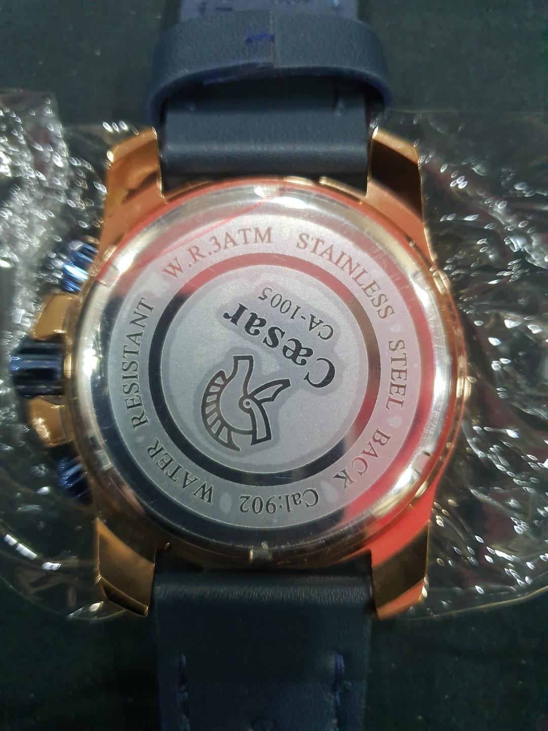 Caesar Mens Watch (Germany CHRONOGRAPH), Men's Fashion, Watches ...