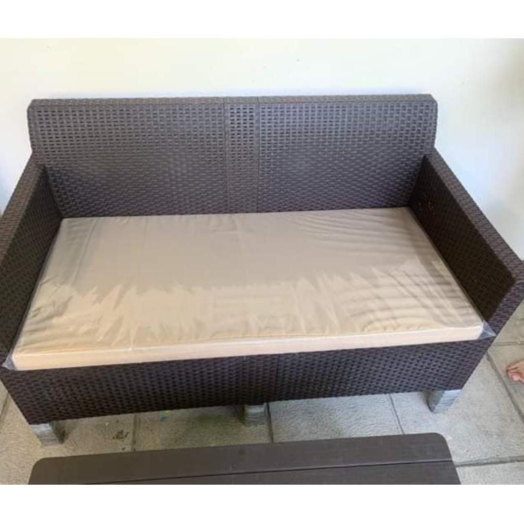 Cash on Delivery Rattan Sofa Set (Plastic), Furniture & Home Living ...