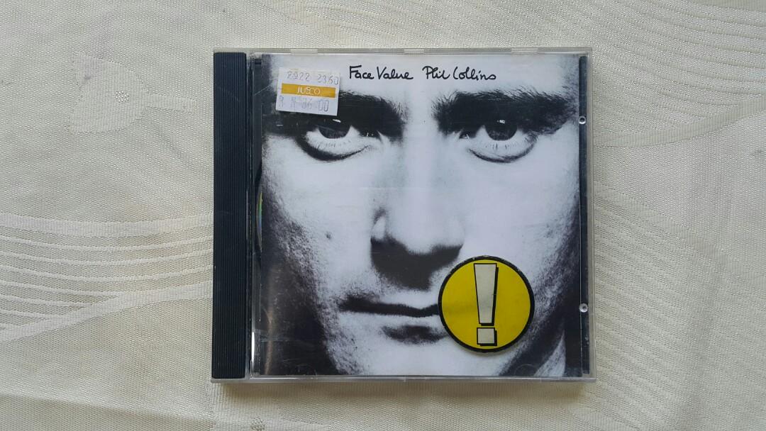 (CD) Phil collins - Face Value, Hobbies & Toys, Music & Media, CDs ...